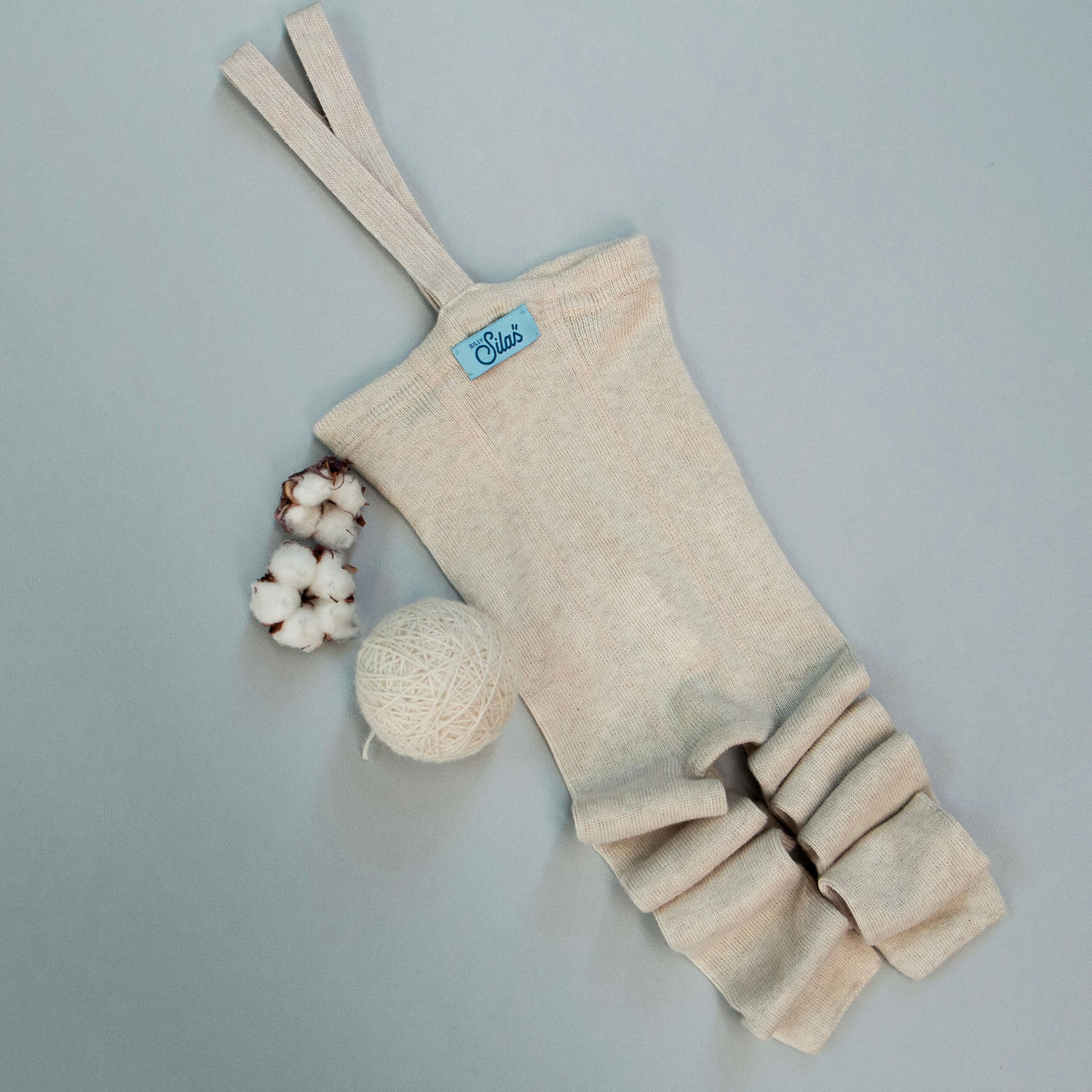 Silly Silas Wooly Footless Tights with Braces - Cream Blend – About ...