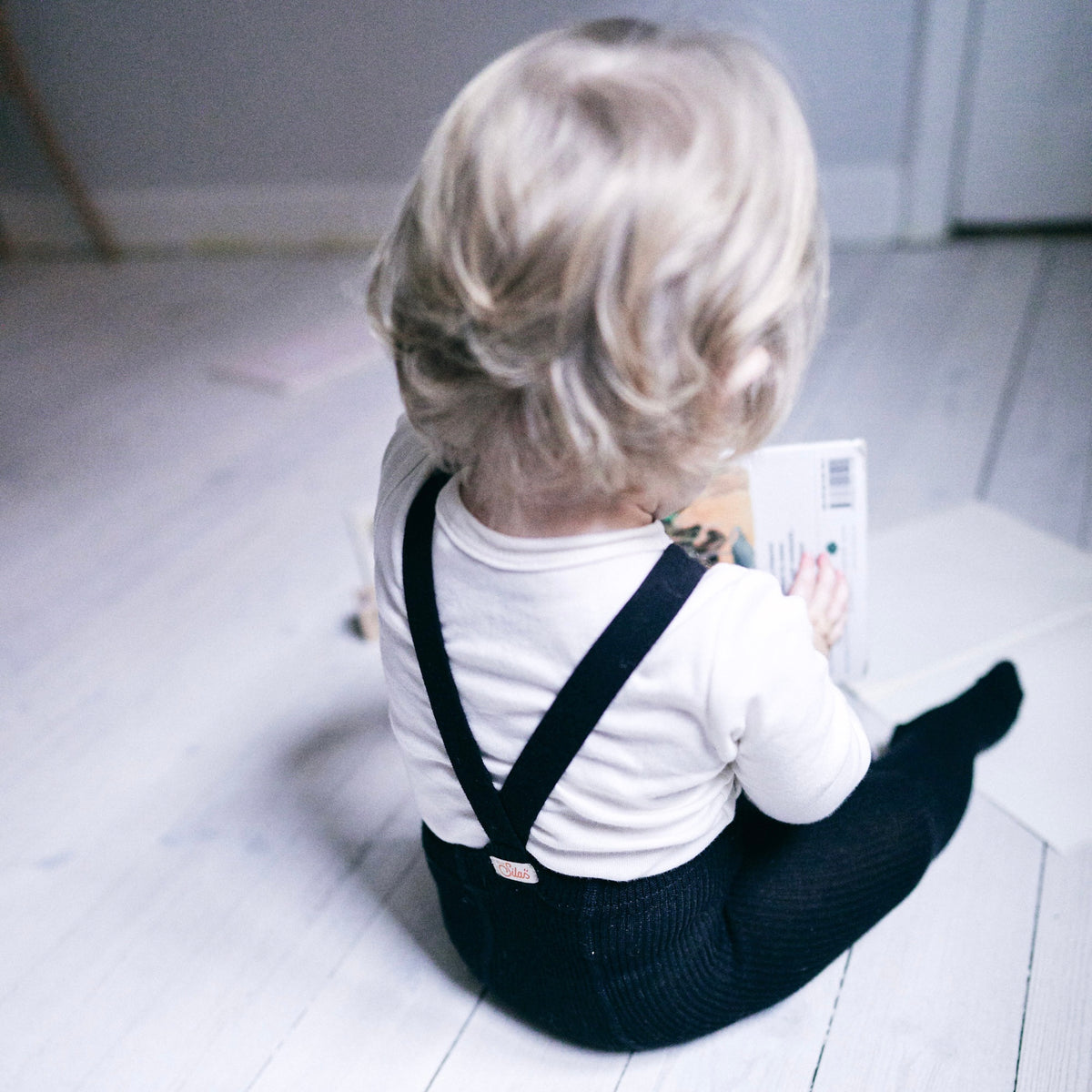 Silly Silas Footed Tights with Braces - Classic Black – About Baby Shop®